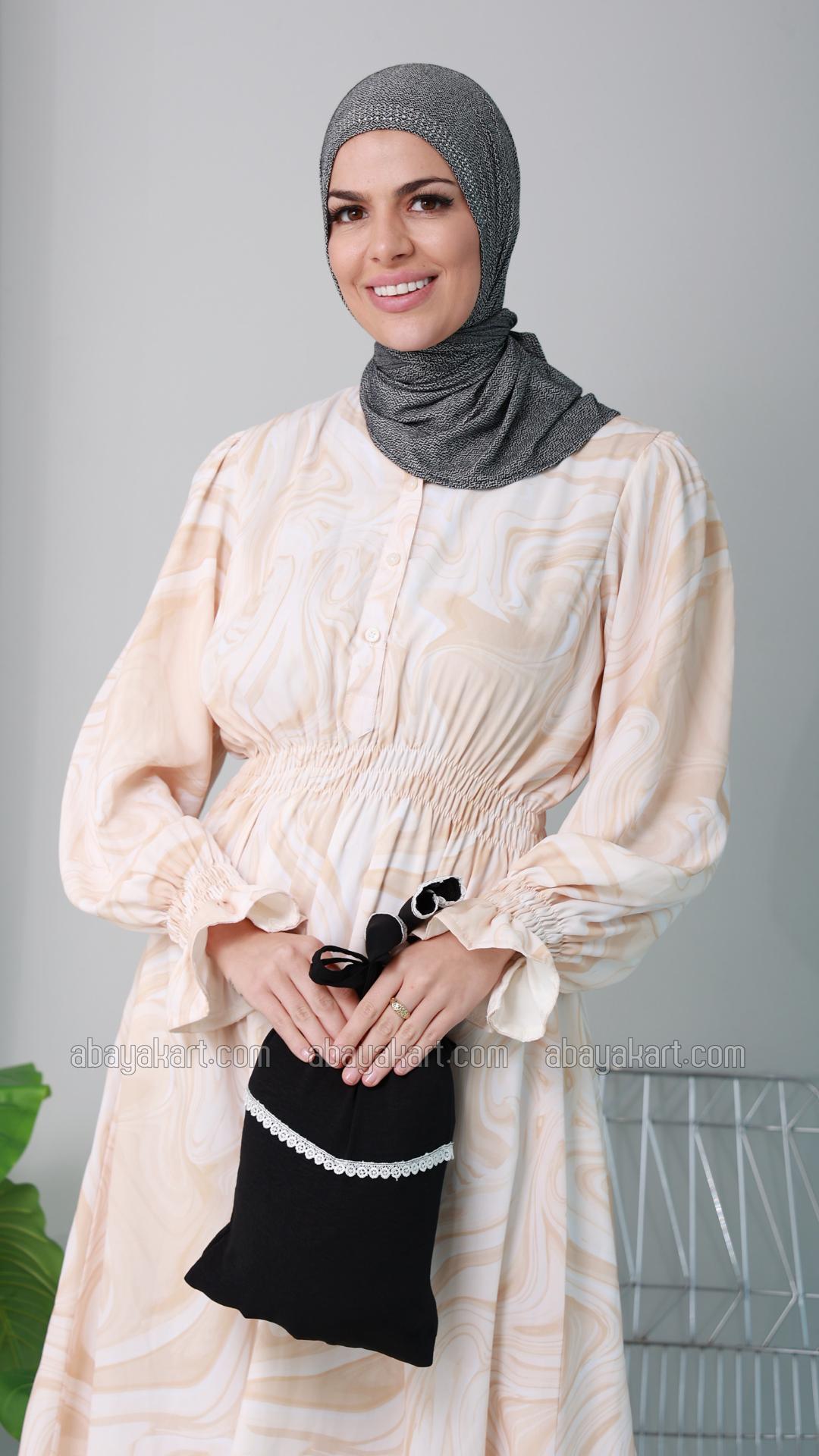 Premium Islamic Prayer Dress In Black. | Abayakart.com